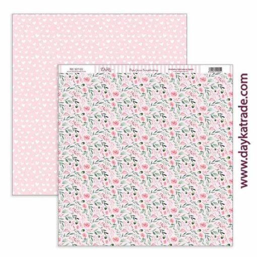 SCP-611 Papel Scrap Colección De Bebé “Puro Amor Rosas” - Di No ...